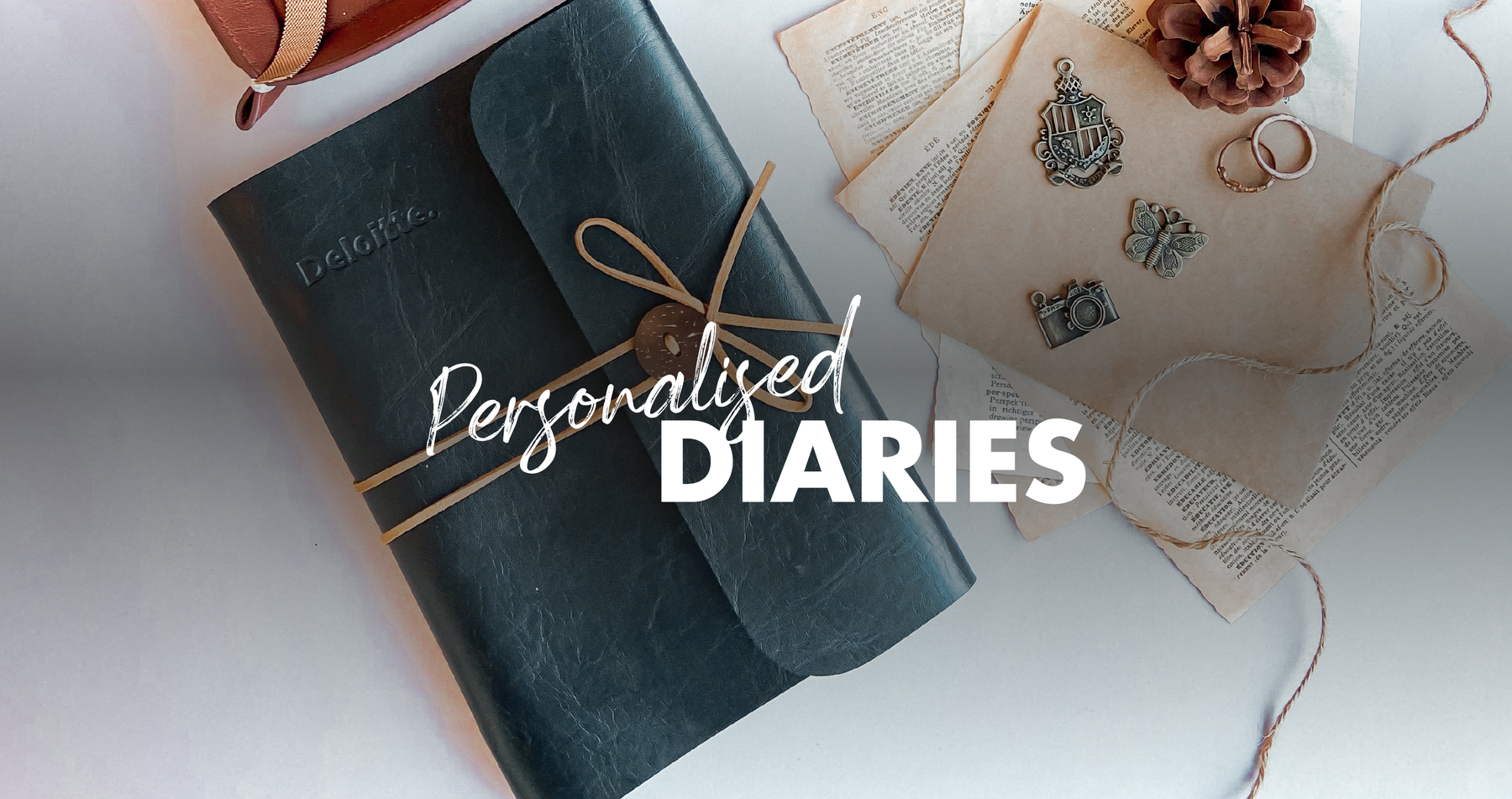 Personalised Diary Gift - The Messy Corner