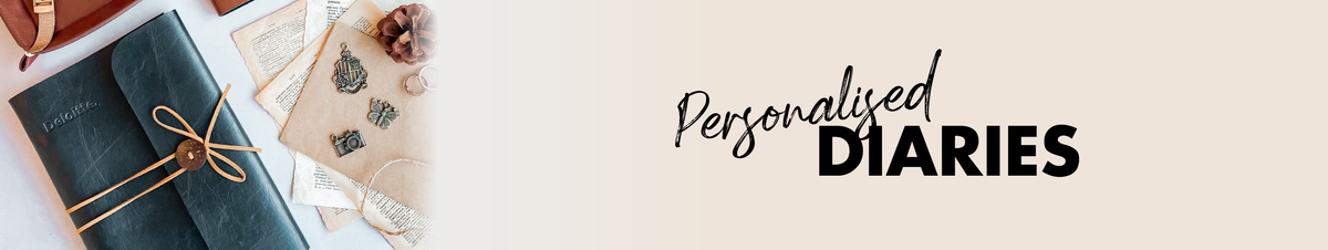 Personalised Diary Gift - The Messy Corner