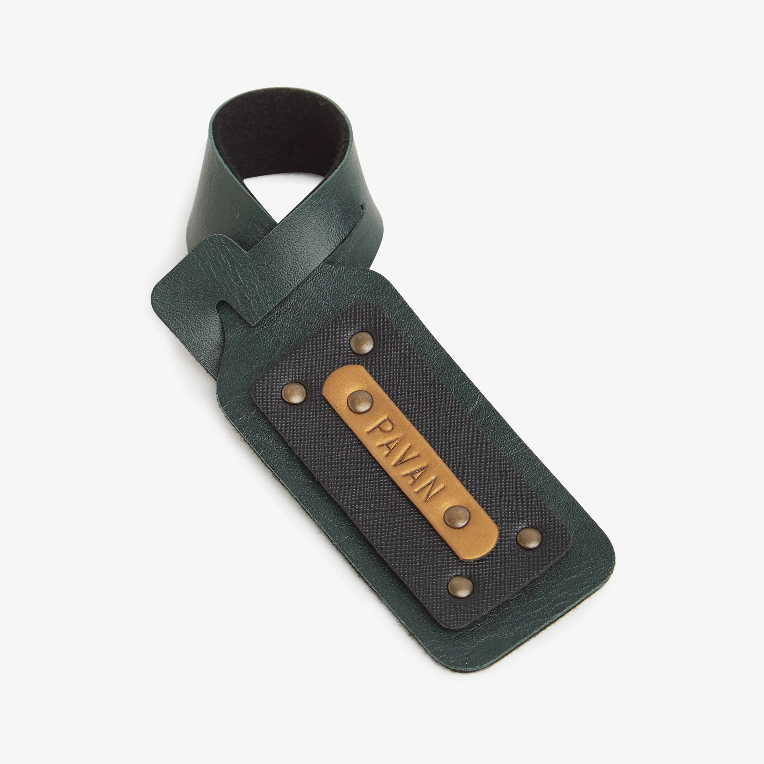 Buy Forest Green Luggage Tag Online